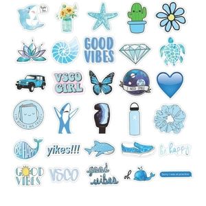 Wall Decor | 12 Random Vsco Waterproof Vinyl Sticker | Poshmark